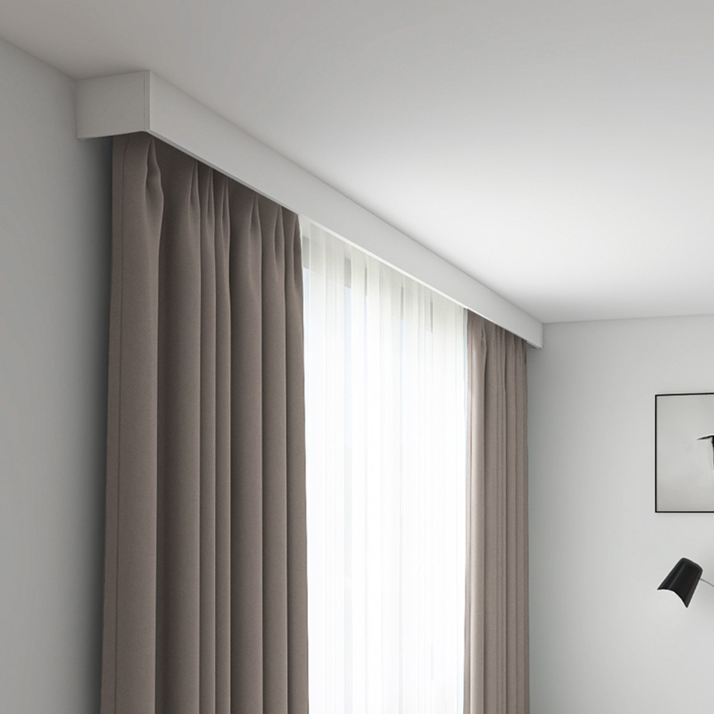 Plain Pelmets with Double Tracks - ZSHINE